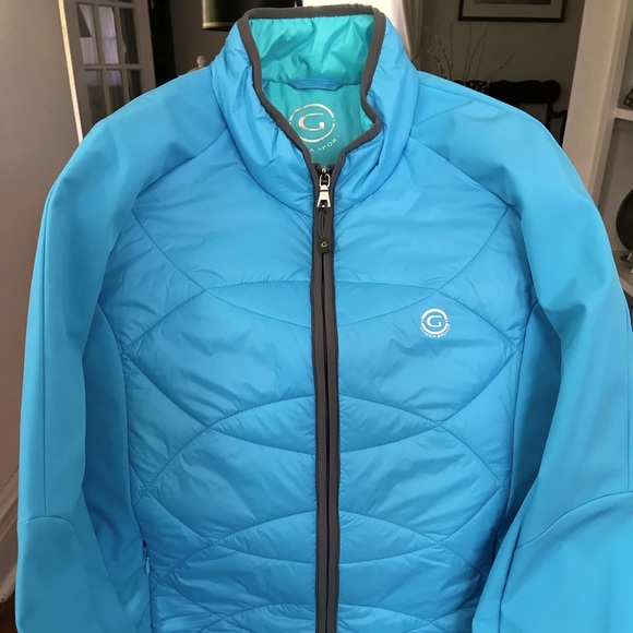 giacca | Jackets & Coats | Giacca Sky Blue Thin Puffer Jacket | Poshmark
